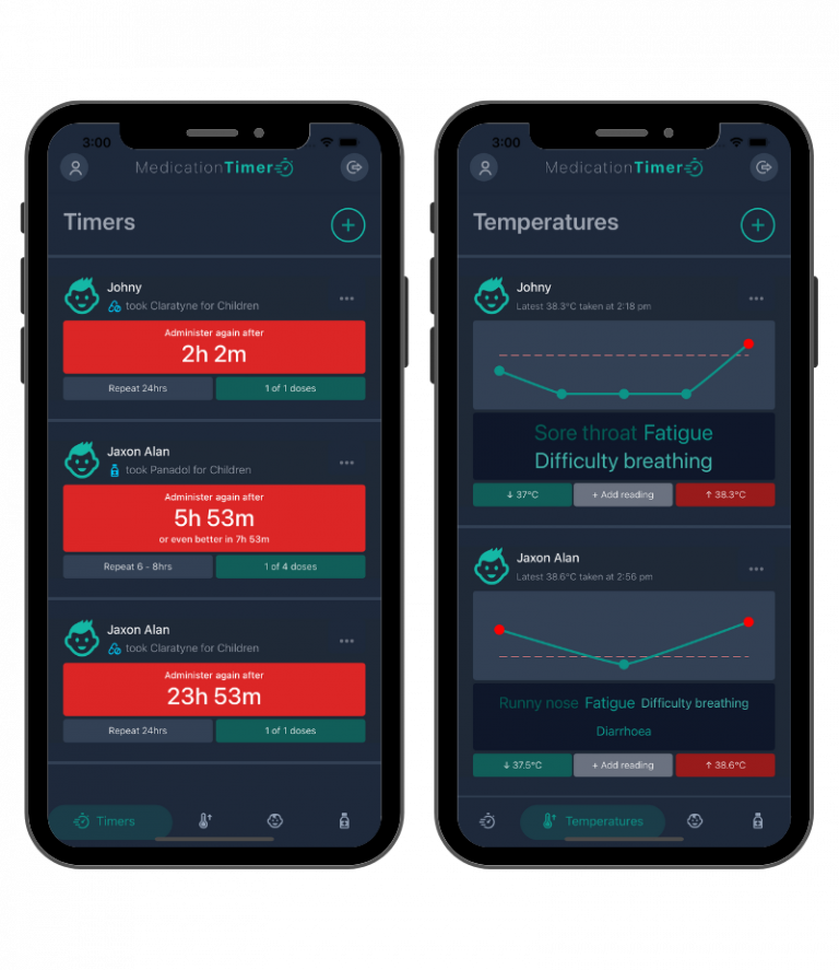 v1.0.5 released – new look + dark mode - Medication Timer